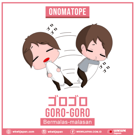ゴロゴロ (GORO-GORO) dalam Bahasa Jepang | Belajar Bahasa Jepang Online ...