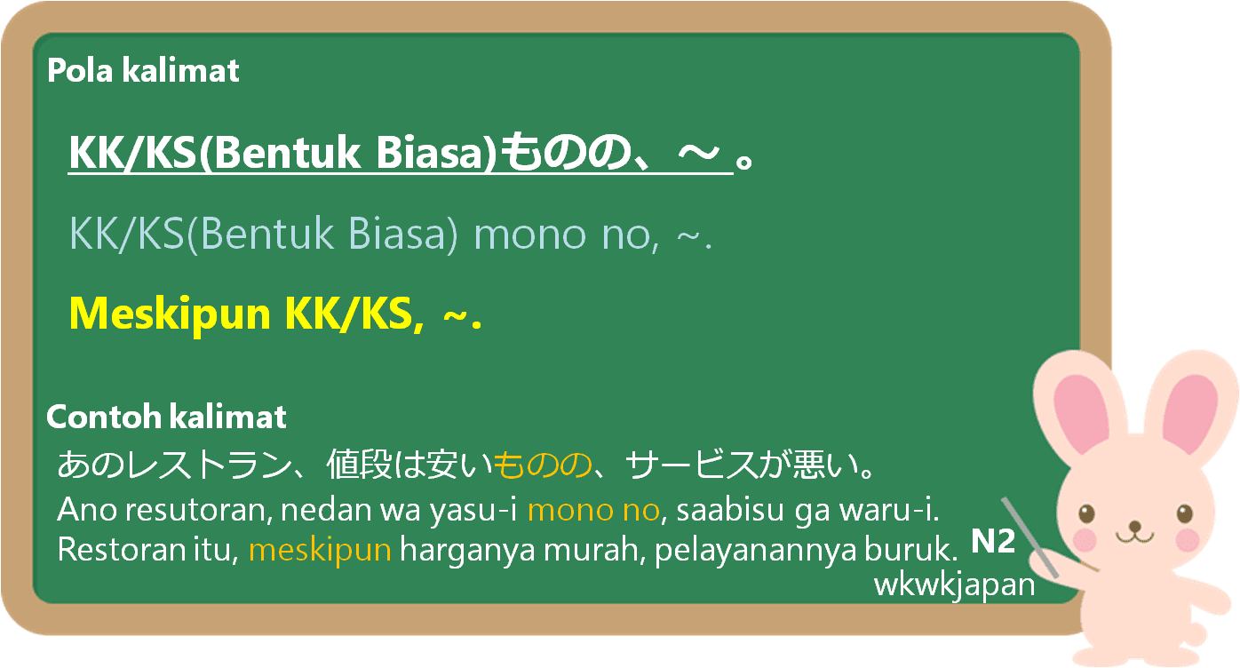 ものの (mono no) dalam Bahasa Jepang | Belajar Bahasa Jepang Online ...